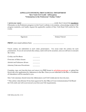 Fillable Online Appellate Division - First Judicial DepartmentAppellate Division - First ...