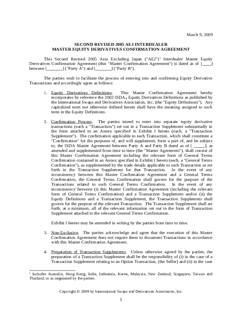 short-call.comaej-master-confirmation-agreementAej Master Confirmation ...