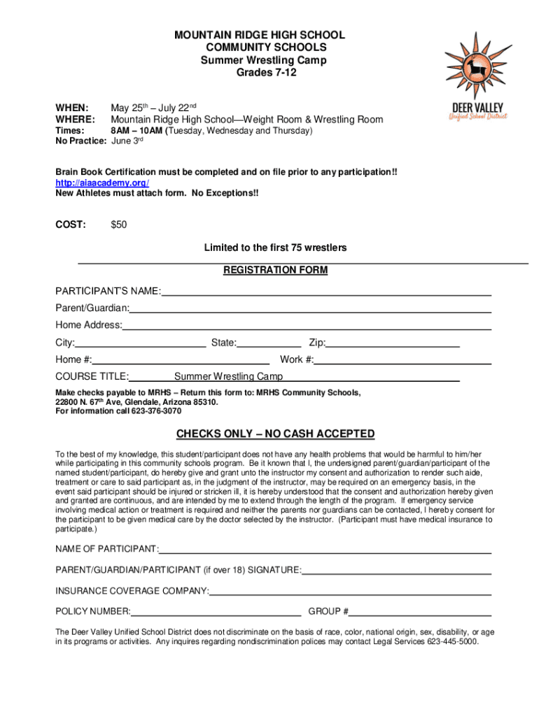 Fillable Online s3-us-west-2.amazonaws.comsportshub2-uploadsMOUNTAIN RIDGE HIGH SCHOOL - Amazon ...