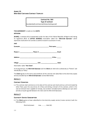 Fillable Online www.coursehero.comAnnex-2-Contract-TemplatedocAnnex 2 ...