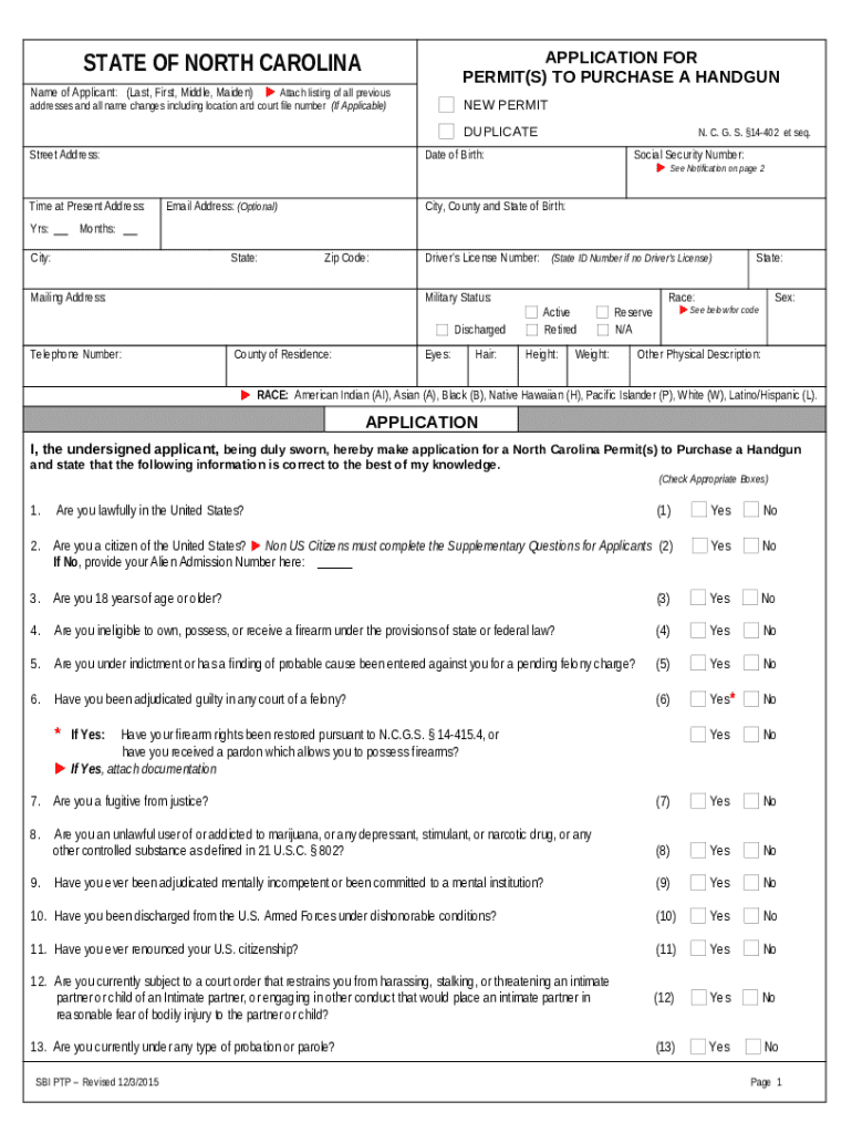 DOC - North Carolina State Bureau of Investigation Doc Template | pdfFiller