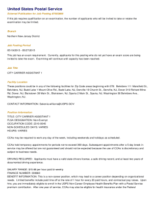 Fillable Online usps offer letter.pdf - United States Postal Service ...