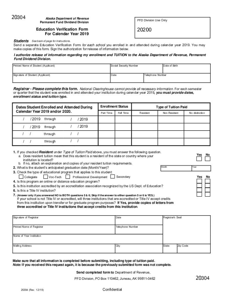 2019 pfd amount: Fill out & sign online | DocHub