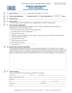 Fillable Online Use this form for the July - December Reporting Period ...