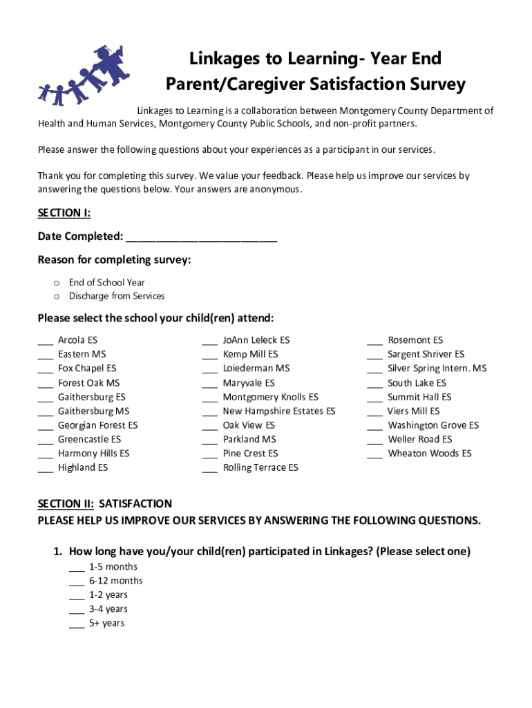 Fillable Online www.montgomeryschoolsmd.orglinkages-to-learningLinkages ...