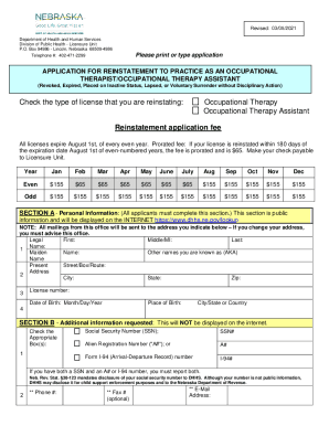 Fillable Online dhhs ne Department of Health and Human Services Notice of Award Substance Abuse ...