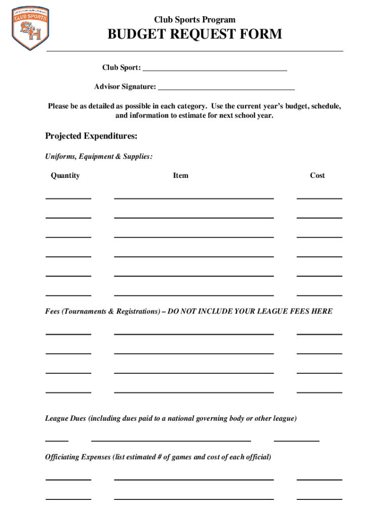 Fillable Online fill.ioClub-Event-Request-FormFill - Free fillable Club ...