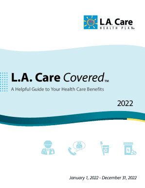Fillable Online L.A. Care Covered Member DocumentsL.A. Care Health Plan ...