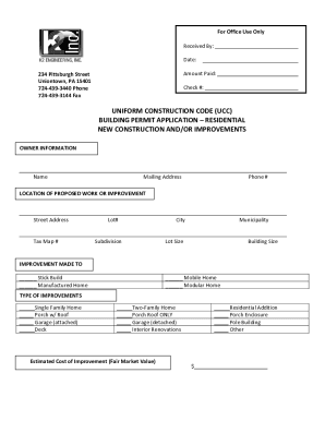 Fillable Online www.pdffiller.com256417814-Residential-PermitGet the ...