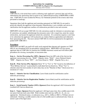 Fillable Online www.mepcom.army.milportals112PROCEDURES FOR COMPLETING ...