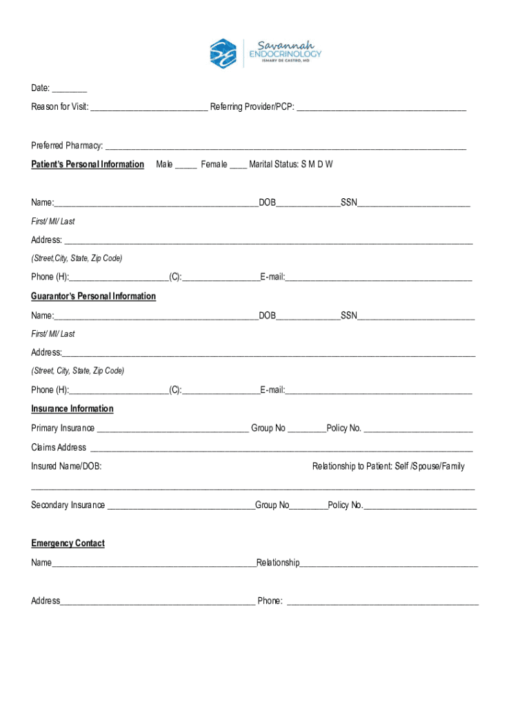 Fillable Online Physical Examination: Purpose, Preparation, and ...