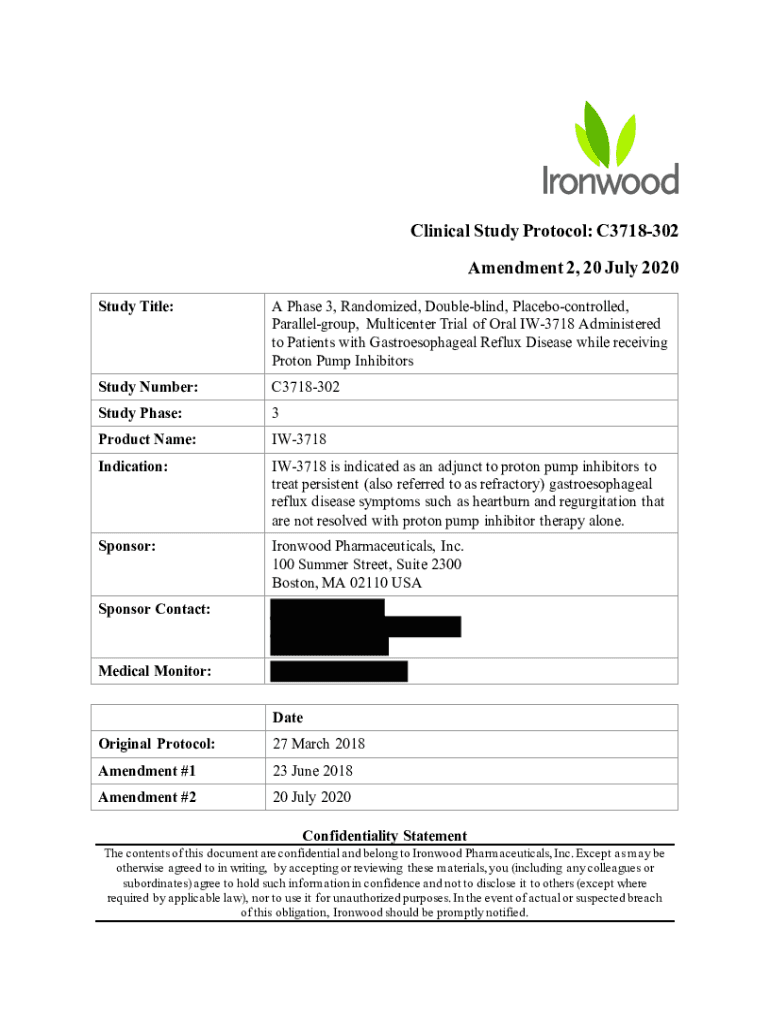 Fillable Online vdocument.inclinical-study-protocol-withClinical Study ...