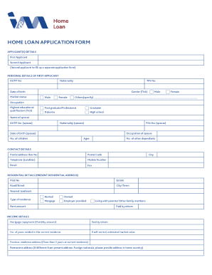 Fillable Online Loan Application Form TemplateJotFormUniform ...