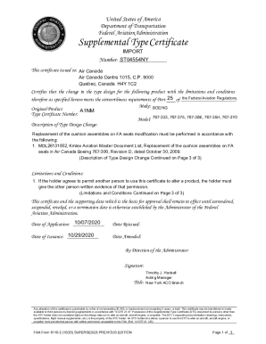 Fillable Online rgl faa rgl.faa.govregulatoryandguidancelibraryUnited ...