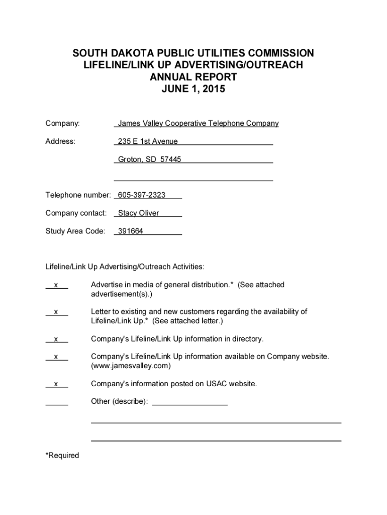 Fillable Online puc sd puc.sd.govcommissiondocketsSOUTH DAKOTA PUBLIC ...