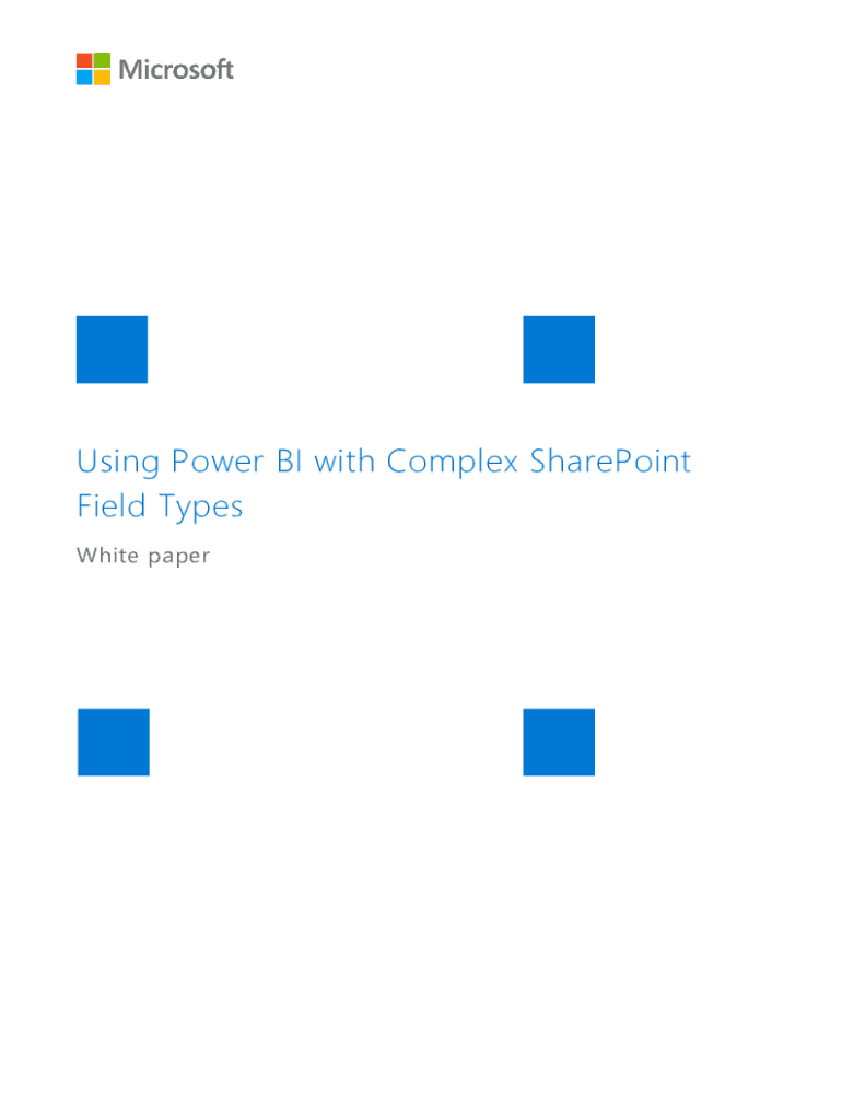 Fillable Online community.powerbi.comt5Power-QueryPower BI with Sharepoint issues - Microsoft ...