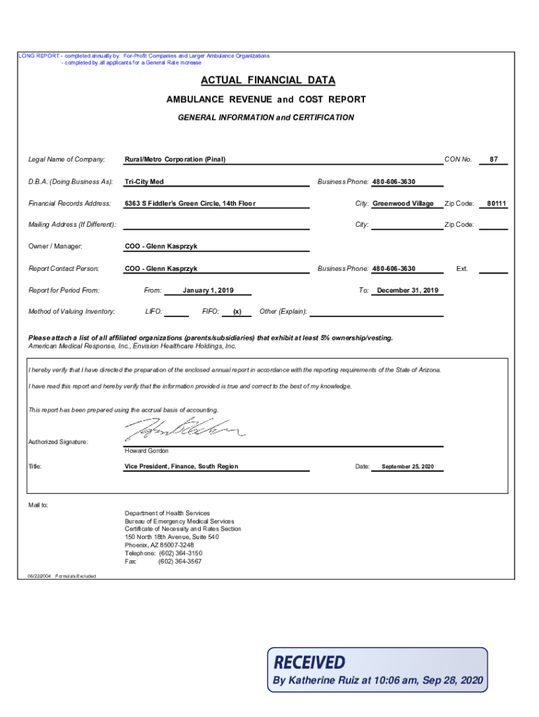 Fillable Online www.azdhs.gov preparedness emergency-medicalAZDHS ...