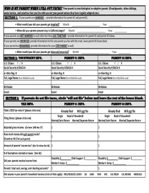 Fillable Online studentaid.govsitesdefaultWho Is My Parent When I Fill ...