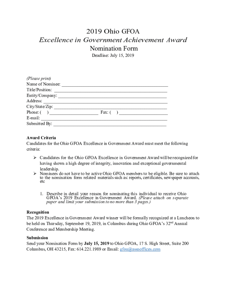 Fillable Online ohgfoa.memberclicks.netassetsdocuments2019 Ohio GFOA ...