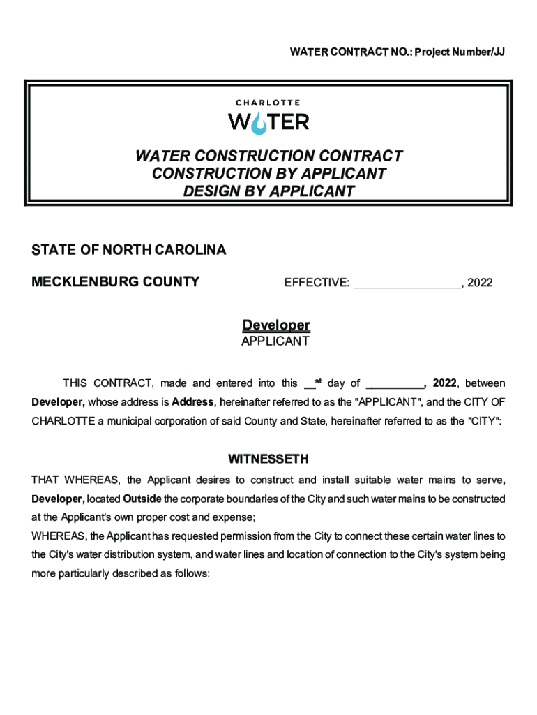 Fillable Online www.pdffiller.com423250192--WATER-CONTRACT-NO-WATER ...