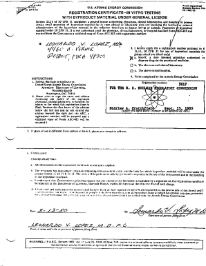 Fillable Online Registration Certificate for In-Vitro Testing for ...