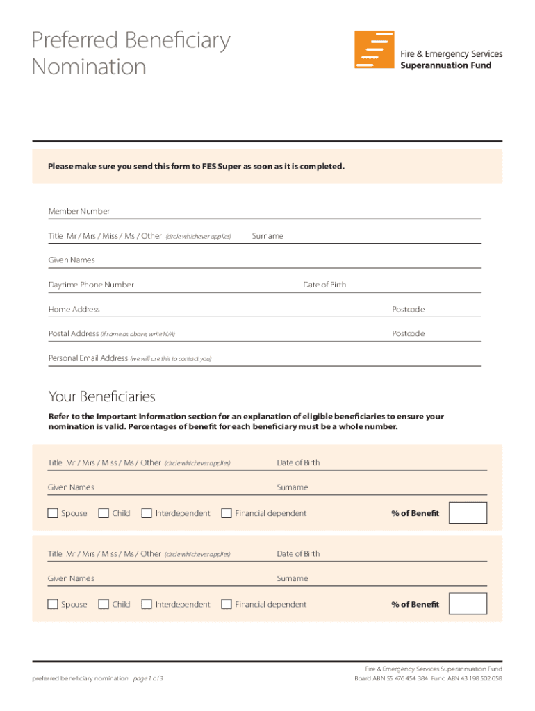 Fillable Online www.lawinsider.comclausepreferred-beneficiaryPREFERRED ...