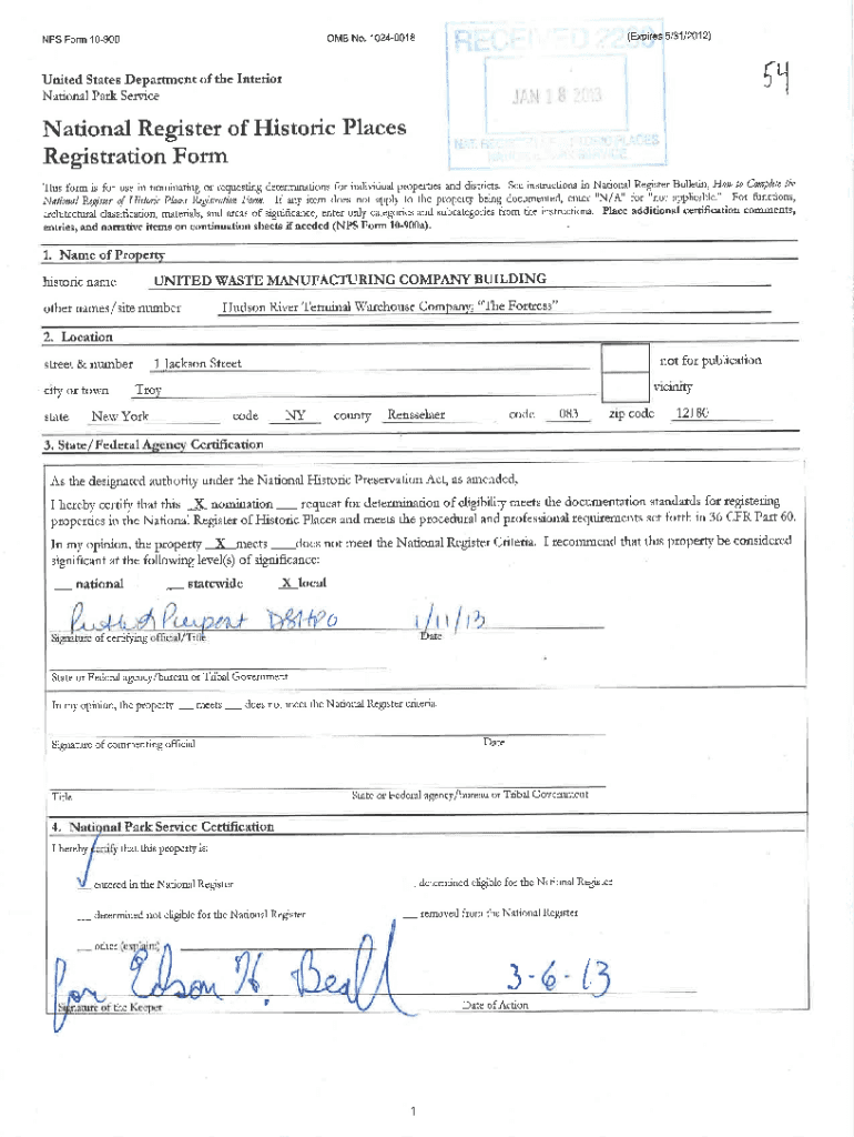 Fillable Online UNITED WASTE MANUFACTURING COMPANY BUILDING. Identifier (file name) Fax Email ...