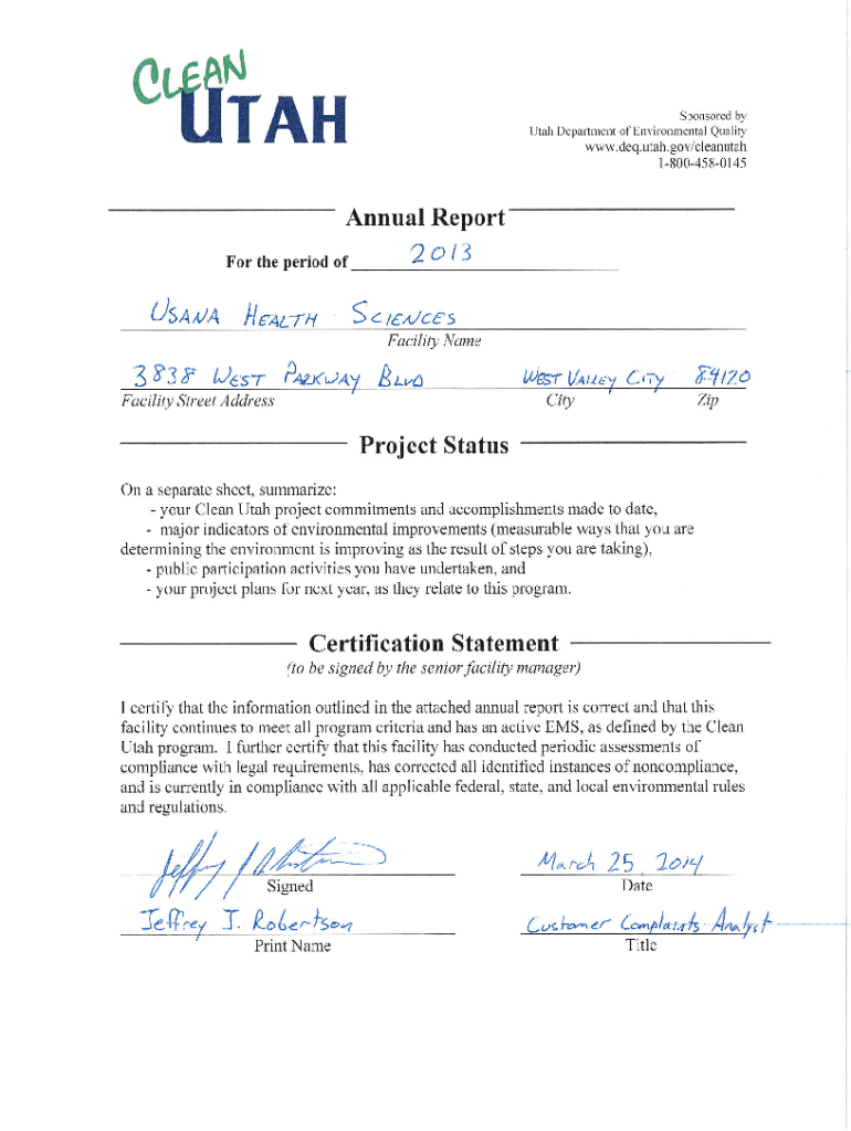 Fillable Online documents.deq.utah.govcommunication-officeHexcel ...