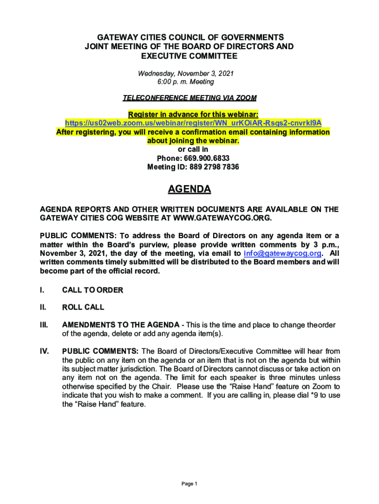 Fillable Online www.gatewaycog.orgGateway Cities Council of Governments ...