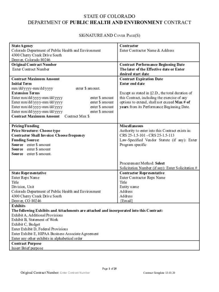 Fillable Online Exhibit C: Contract Template Bundled.docx Fax Email ...