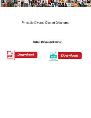 Fillable Online www.signnow.com22929-oklahoma-decree-formOklahoma ...