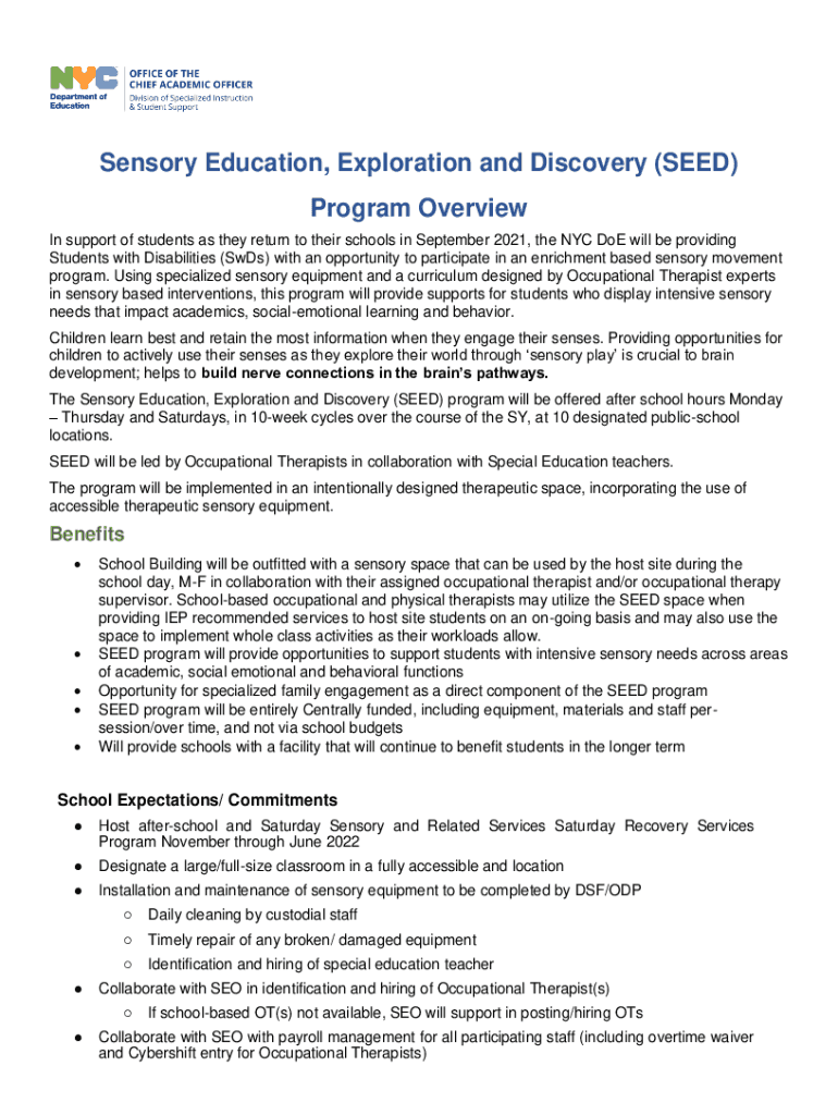 Fillable Online pubmed.ncbi.nlm.nih.gov24611113Sensory education program development ...