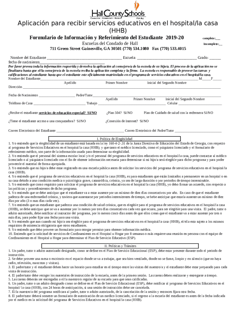 DOC Aplicacin Para el Pre-Kindergarten del Condado de Watauga NC ... Doc Template | pdfFiller