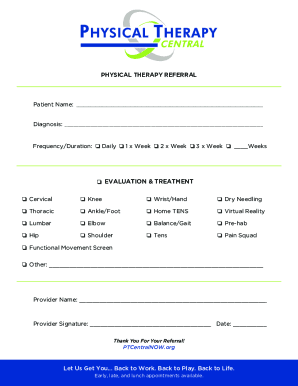 Fillable Online Most Common CPT Codes for Physical TherapyCPT Codes ...