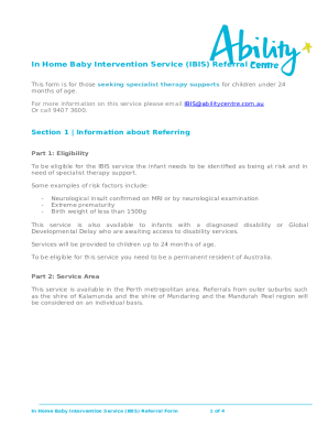 Early Intervention Services - Department of Human ServicesEarly ...
