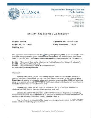 Fillable Online dot alaska Sample Relocation PolicyWorkforce.comUniform ...