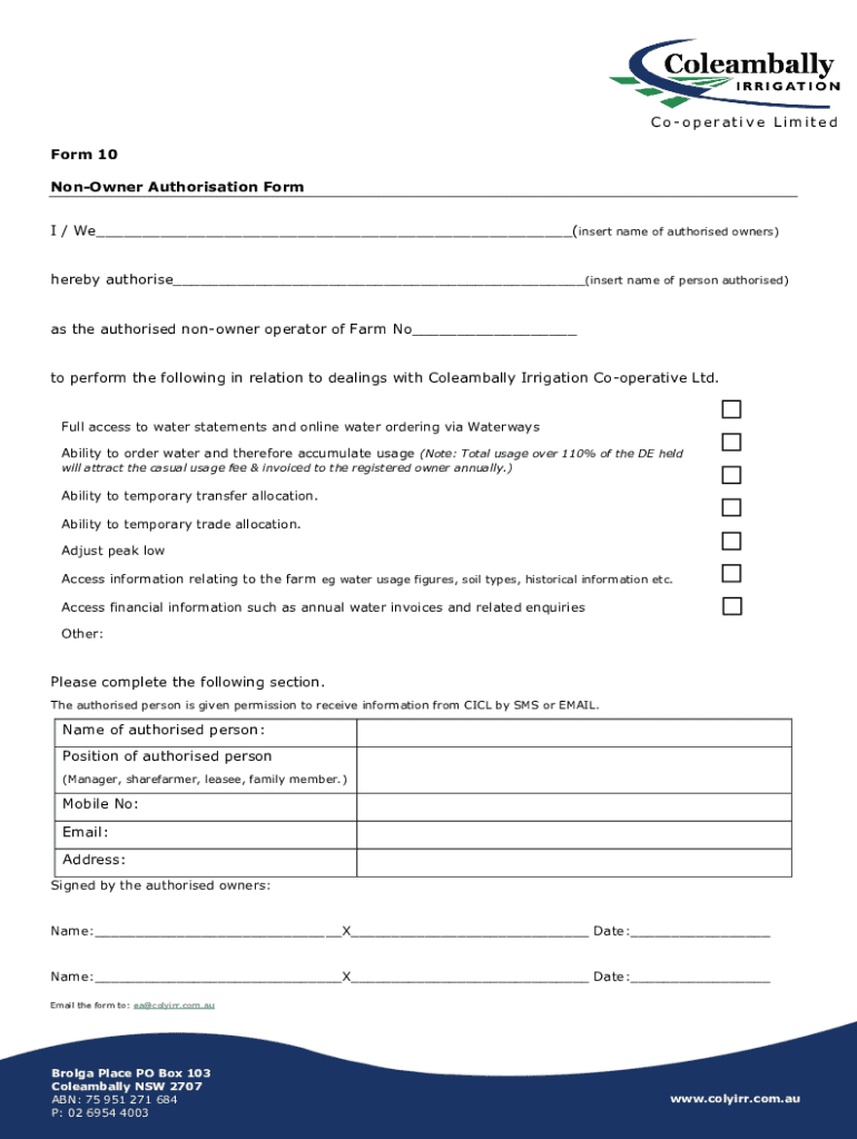 Fillable Online 3.227.160.197 Joint-Owner-Authorization-Form-0eFill ...