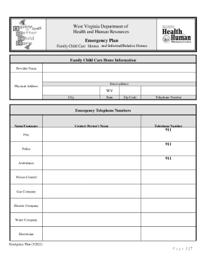 Fillable Online dhhr wv PDF Instruction Sheet: Application to Operate a ...