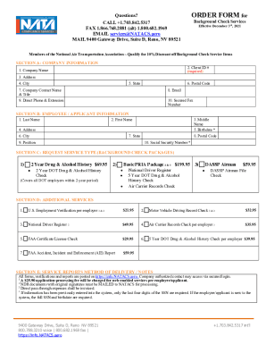 Fillable Online Order FormsNATACS Fax Email Print - pdfFiller