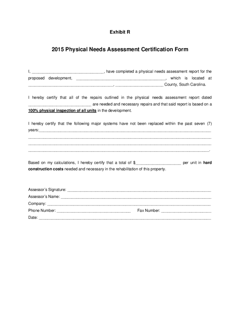 Fillable Online www.hud.govphcapfundPhysical Needs AssessmentHUD.gov / U.S. Department of ...