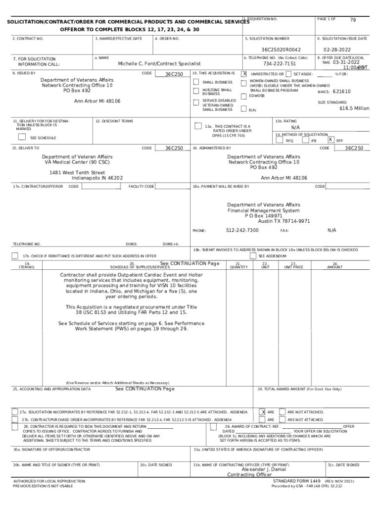 doczz.netdoc6527451TABLE OF CONTENTS Section 1 - The Schedule SF 1449 ...