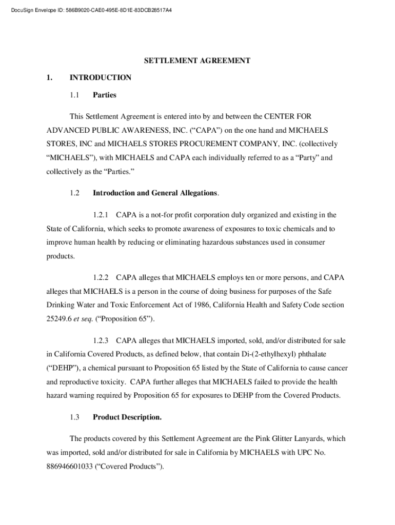 Fillable Online oag ca DocuSign#1 in Electronic Signature and Agreement ...