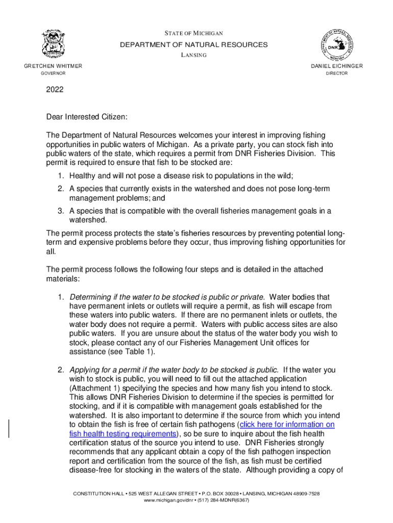 Fillable Online GRETCHEN WHITMER DANIEL EICHINGER - SOM Fax Email Print ...