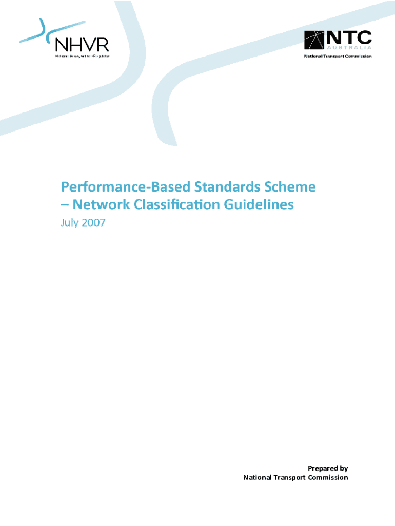 Fillable Online Prepared by National Transport Commission - NHVR Fax ...