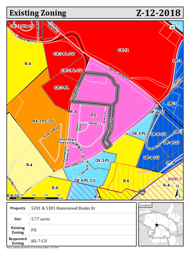 Fillable Online Existing Zoning Fax Email Print - pdfFiller