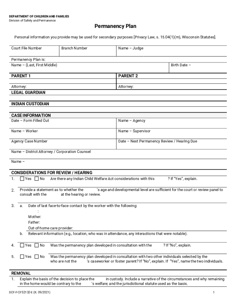 Fillable Online dcf wisconsin dcf.wisconsin.gov Wisconsin Department of ...