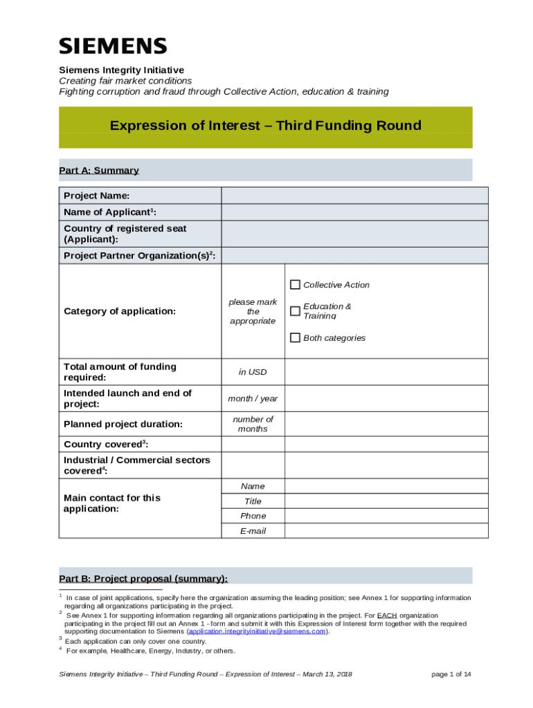 PDF Third Funding Round Term Sheet - Siemens Doc Template | pdfFiller