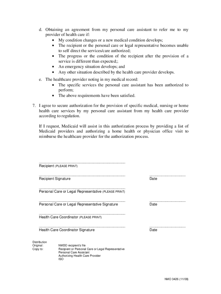 Fillable Online dhcfp nv Long Term Support Services - Home Care Unit ...