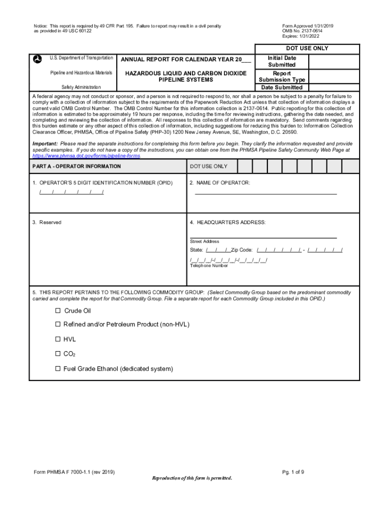 Fillable Online www.reginfo.govpublicdoNotice: This report is required ...