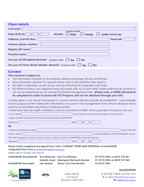 Fillable Online healthwise.org.auwp-contentuploadsIntegrated Team Care ...